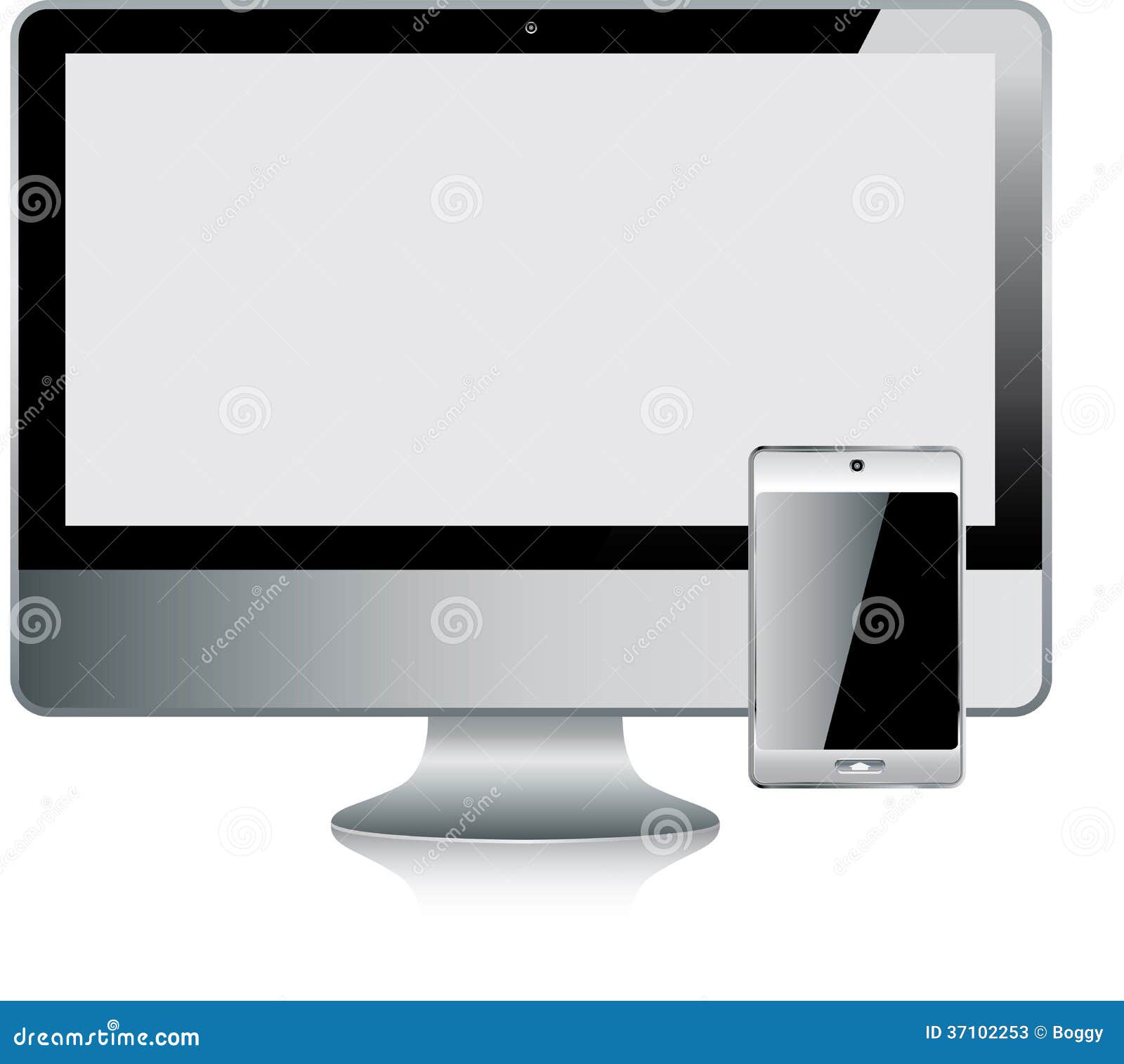 Screens stock vector. Illustration of detail, monitor - 37102253