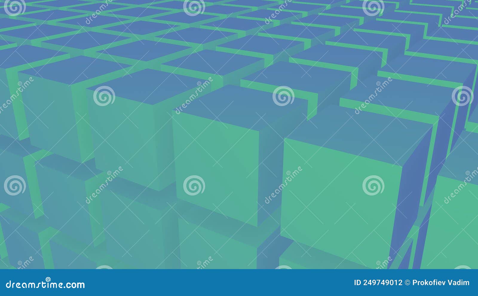 Screensaver of Colored Cubes. Web Design. Computer Techologies Stock ...