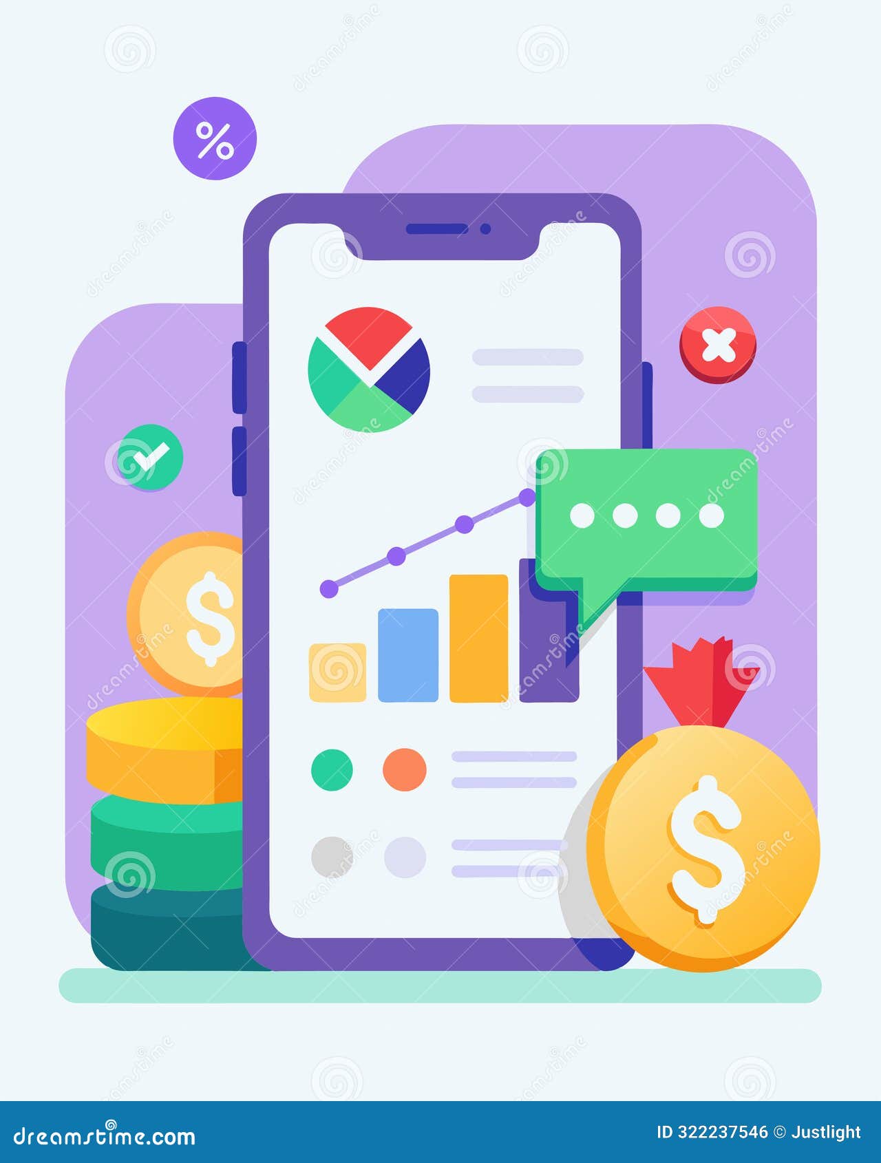 A Screenshot of a Budgeting App Showing a Decrease in Spending after ...