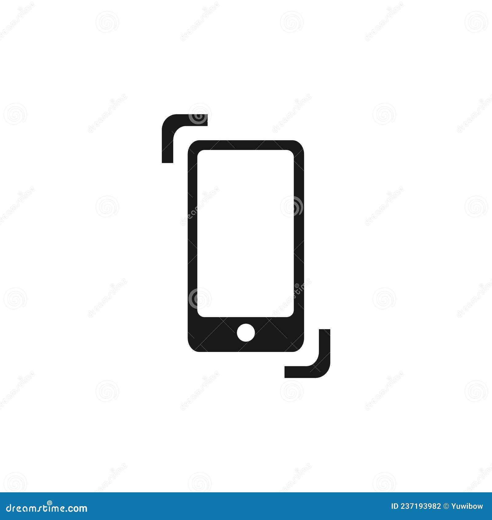 Screenshot Icon Isolated on White Background Stock Vector ...