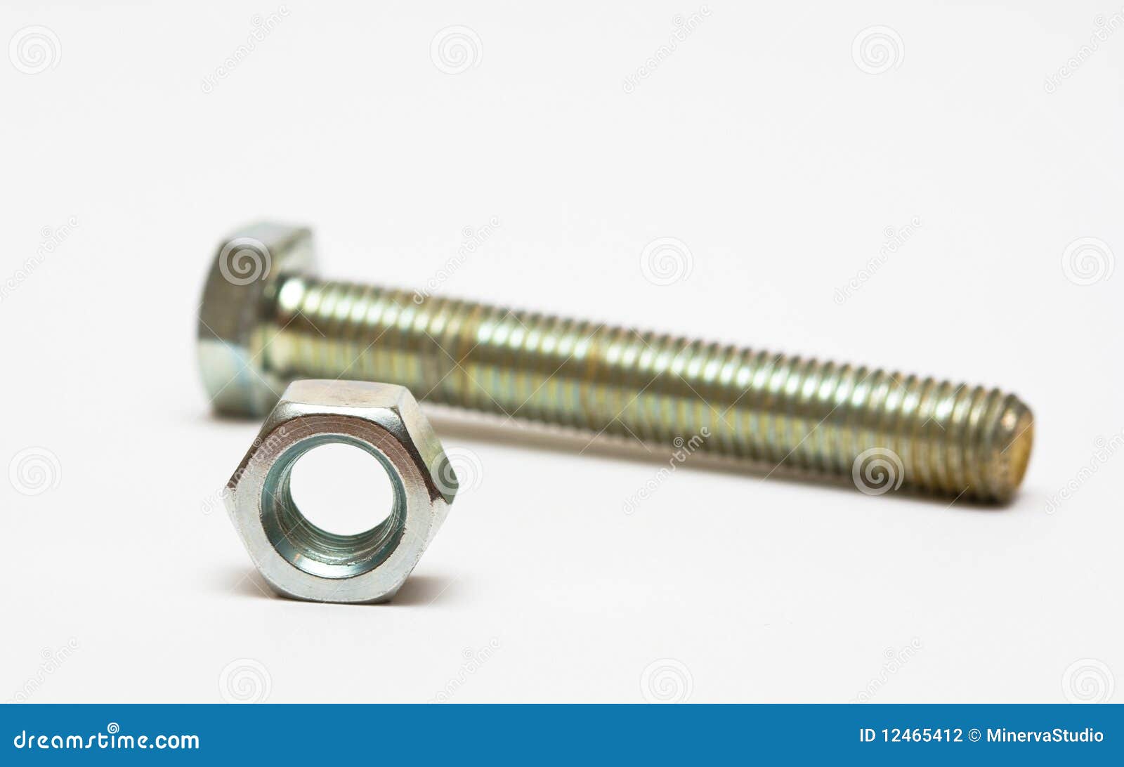Bolt stock photo. Image of connection, mechanical, fixture - 12465412