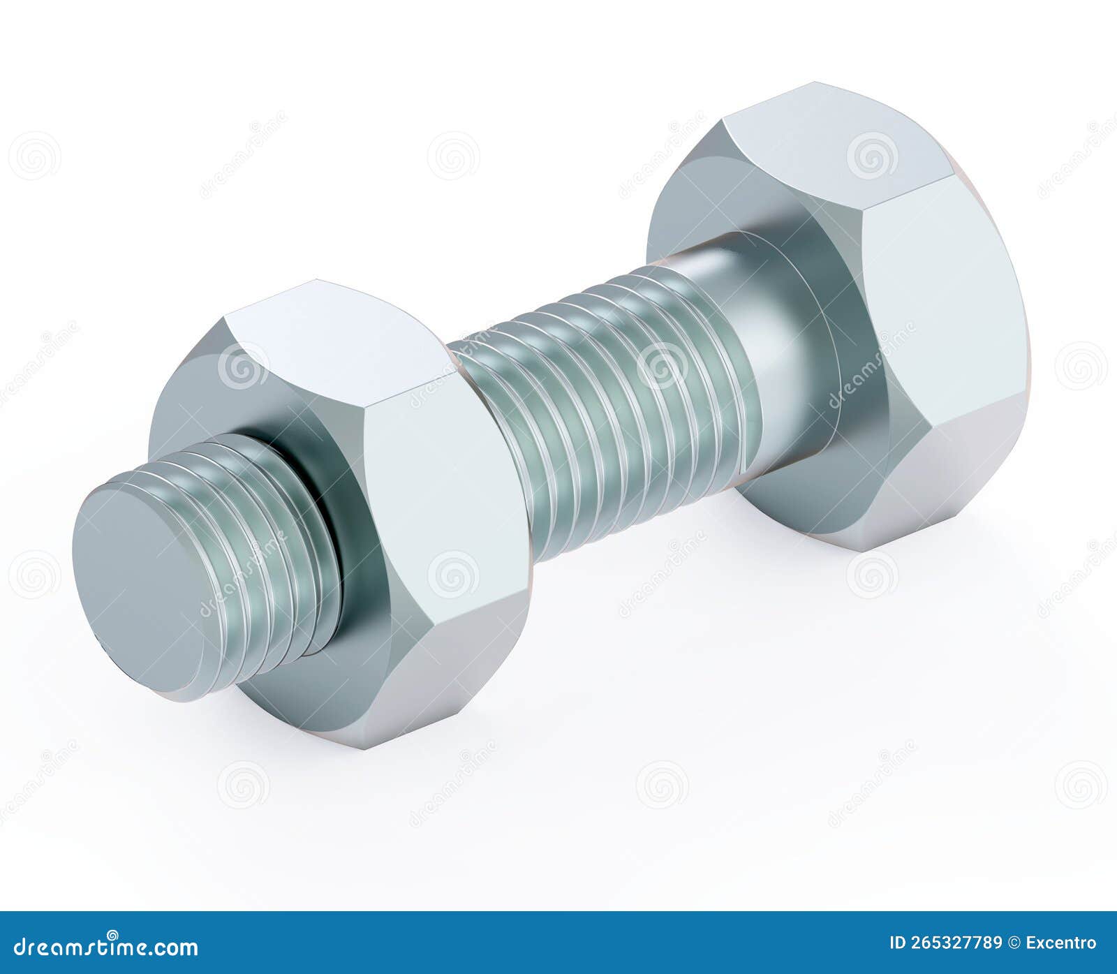 Screw-bolt stock illustration. Illustration of design - 265327789
