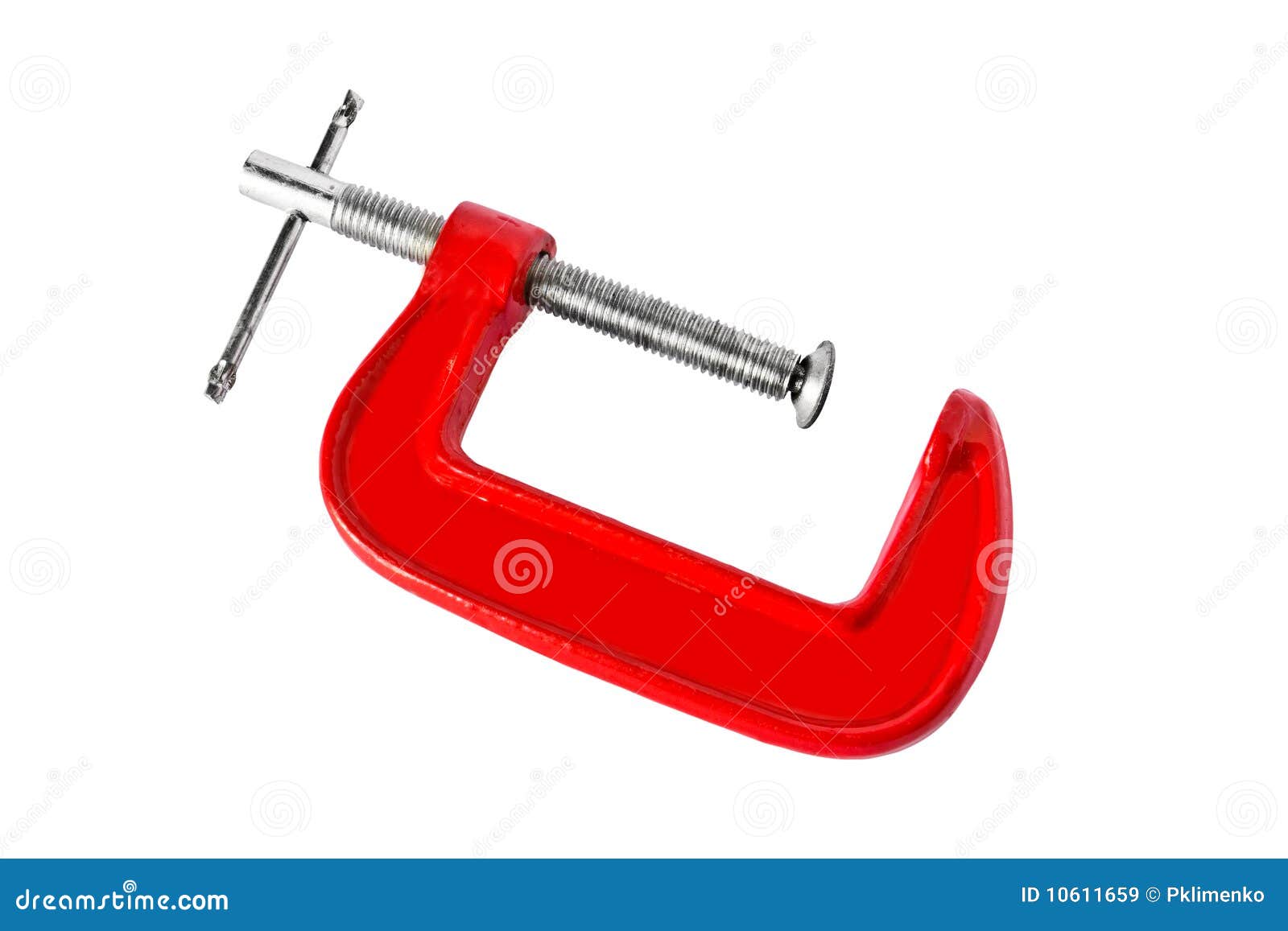 Clamp tool stock image. Image of engineering, path, business - 10611659