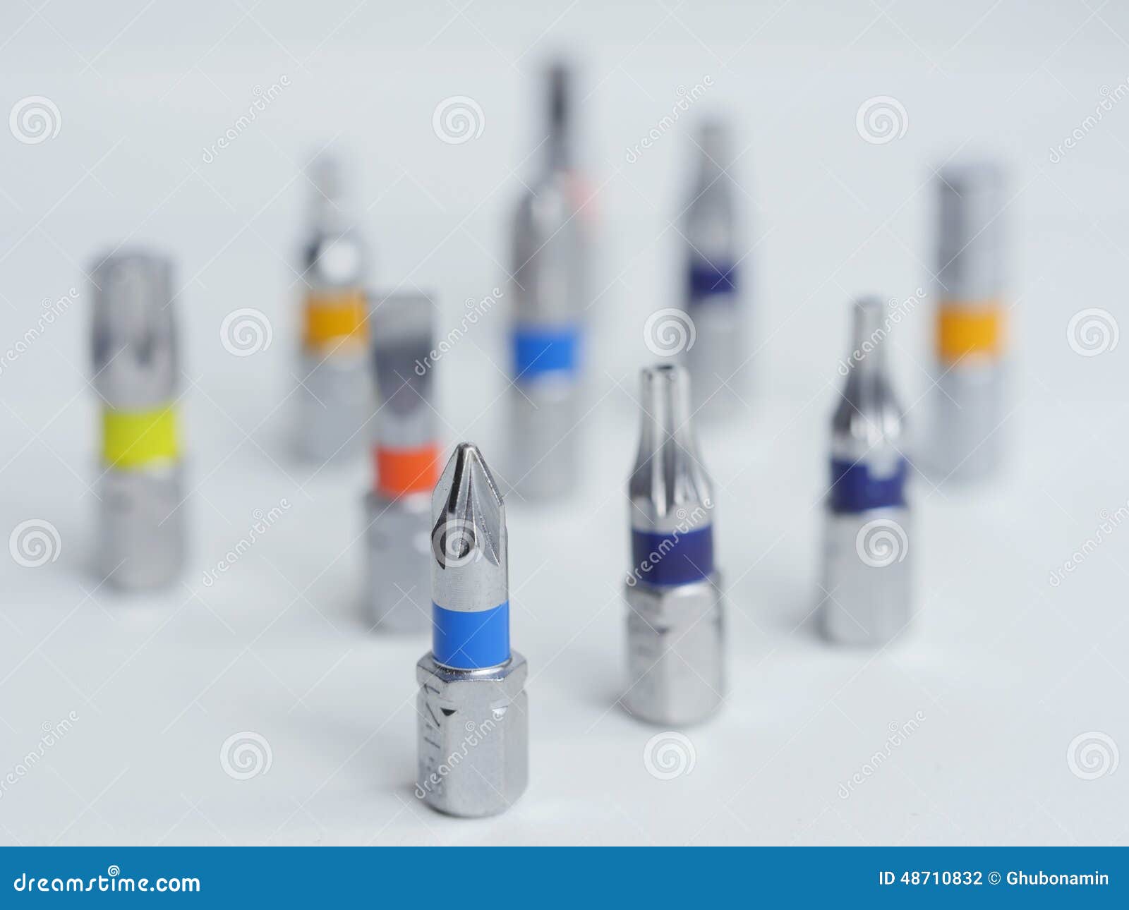 Driver bits stock photo. Image of toolkit, close, adapter - 48710832