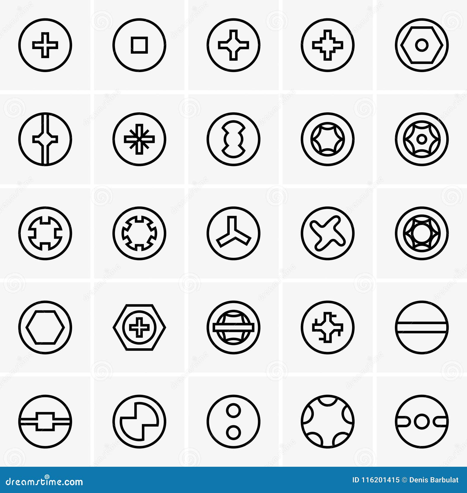 Head Types Set Cartoon Vector 141250965