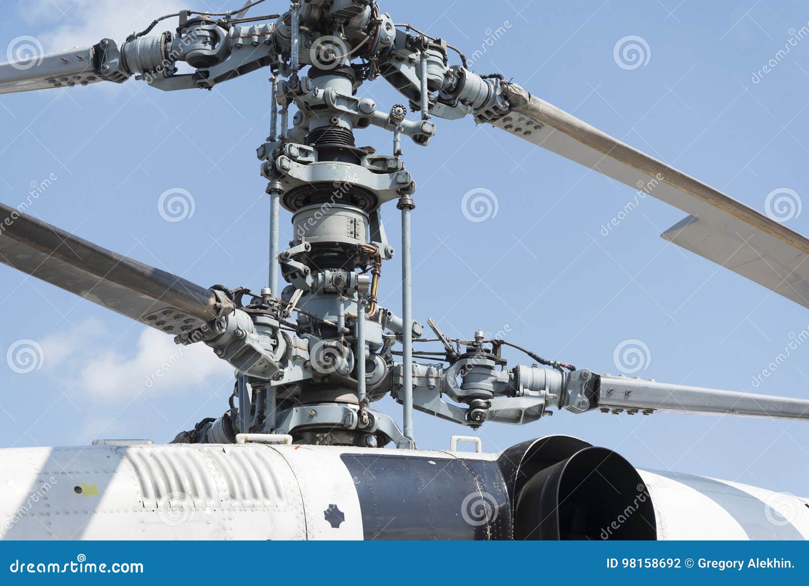 The of the Helicopter Close Up. Stock Photo - Image of cloud, bolt ...