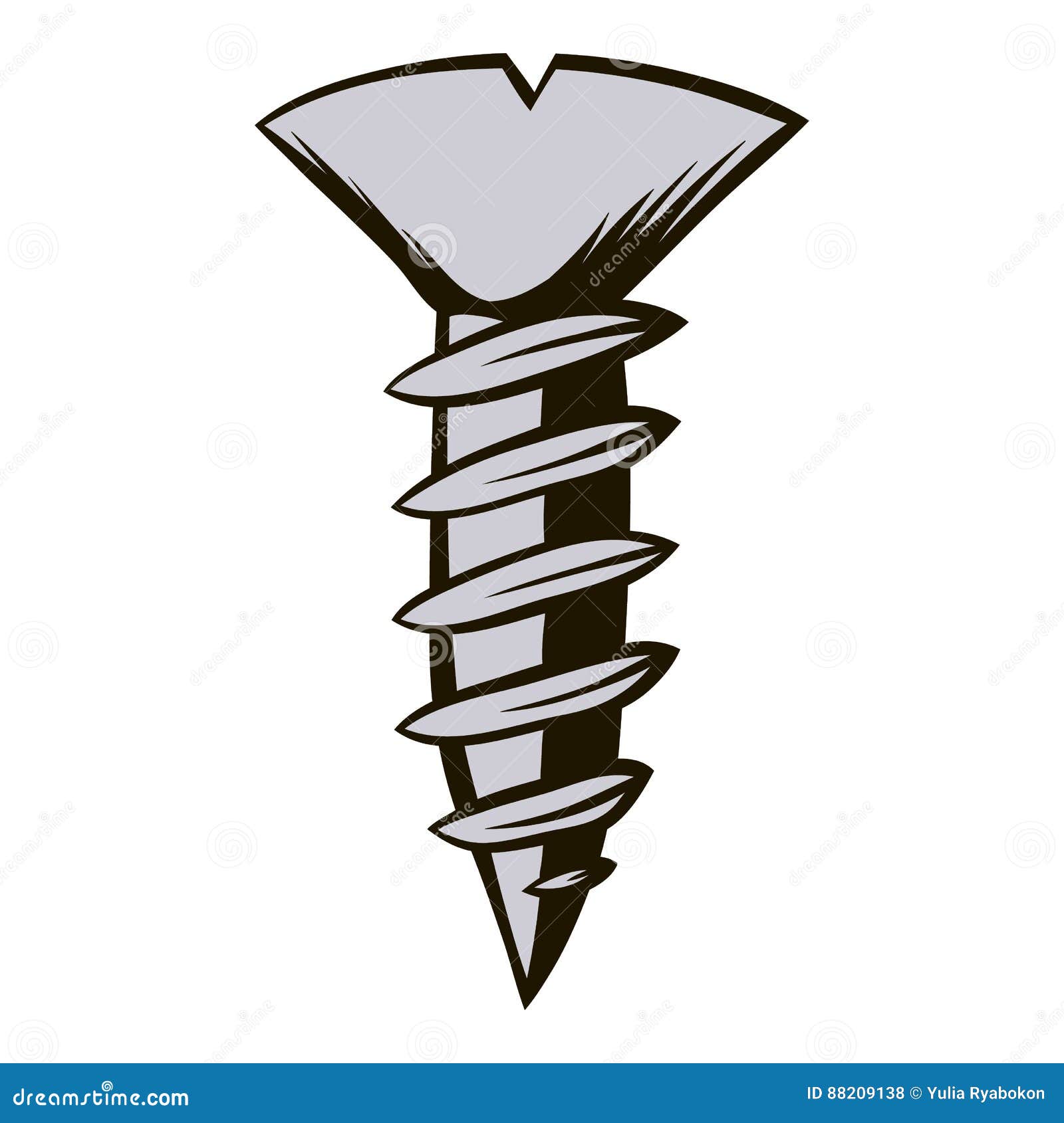Icon cartoon stock vector. Illustration of hardware, metallic - 88209138