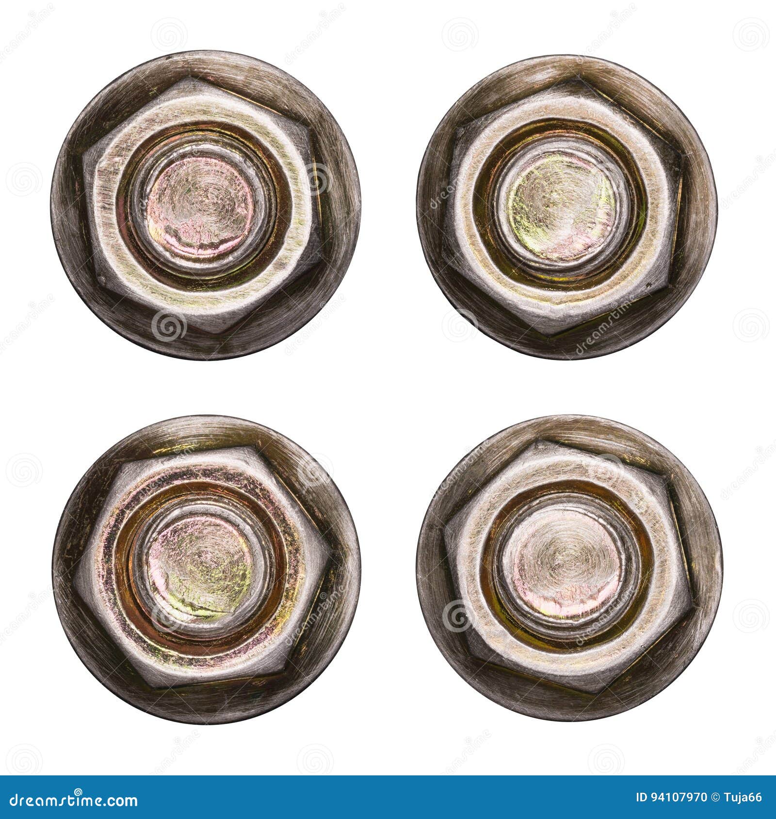 Nut heads stock photo. Image of gear, fastening, design - 94107970