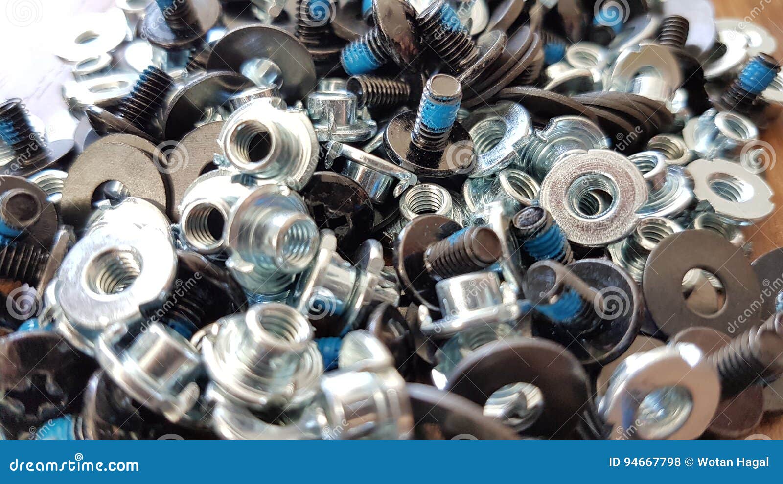 Nut washer stock photo. Image of tornillo, arandela, washer - 94667798