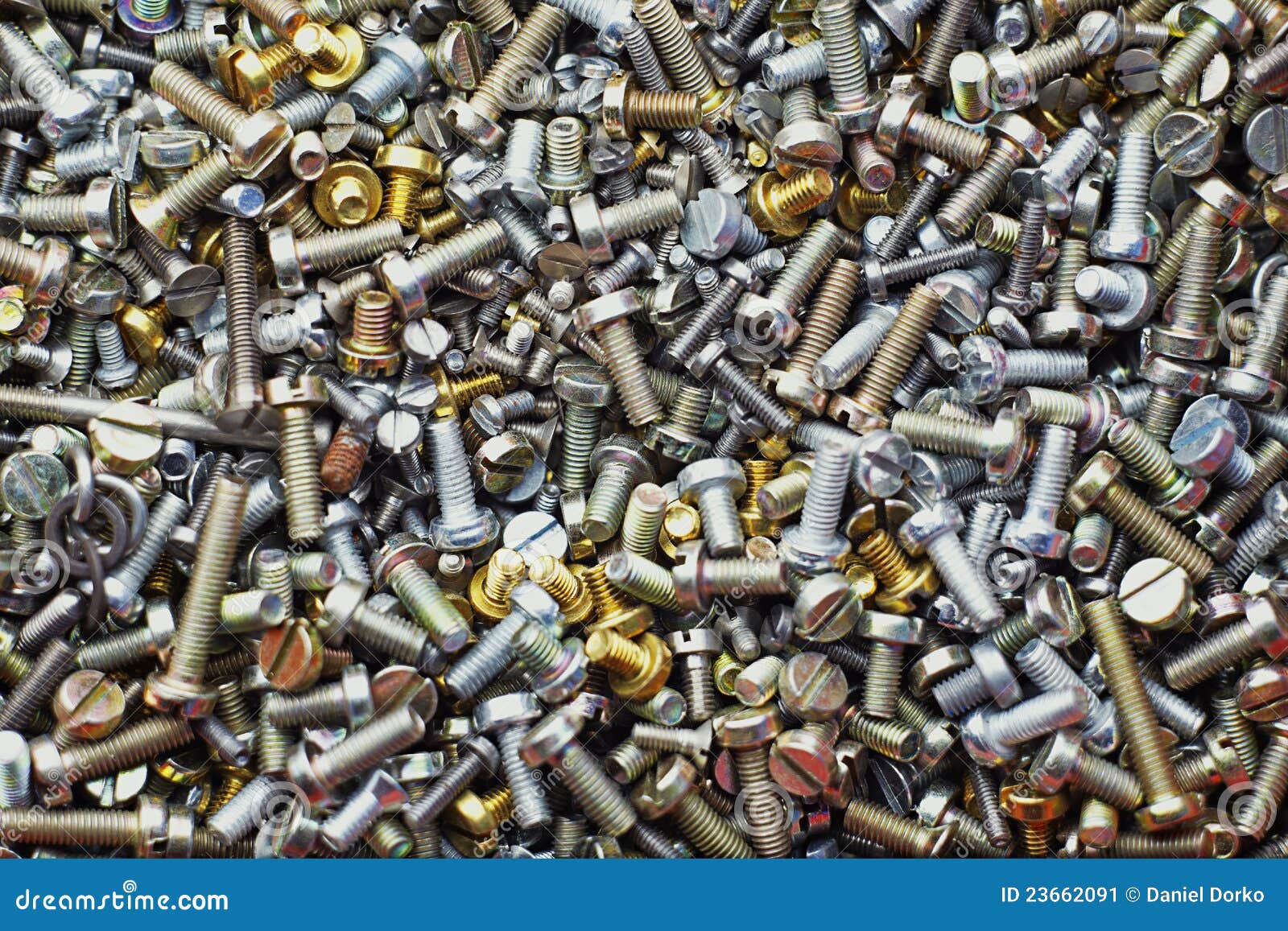 Pile stock image. Image of iron, stack, screws, workshop - 23662091