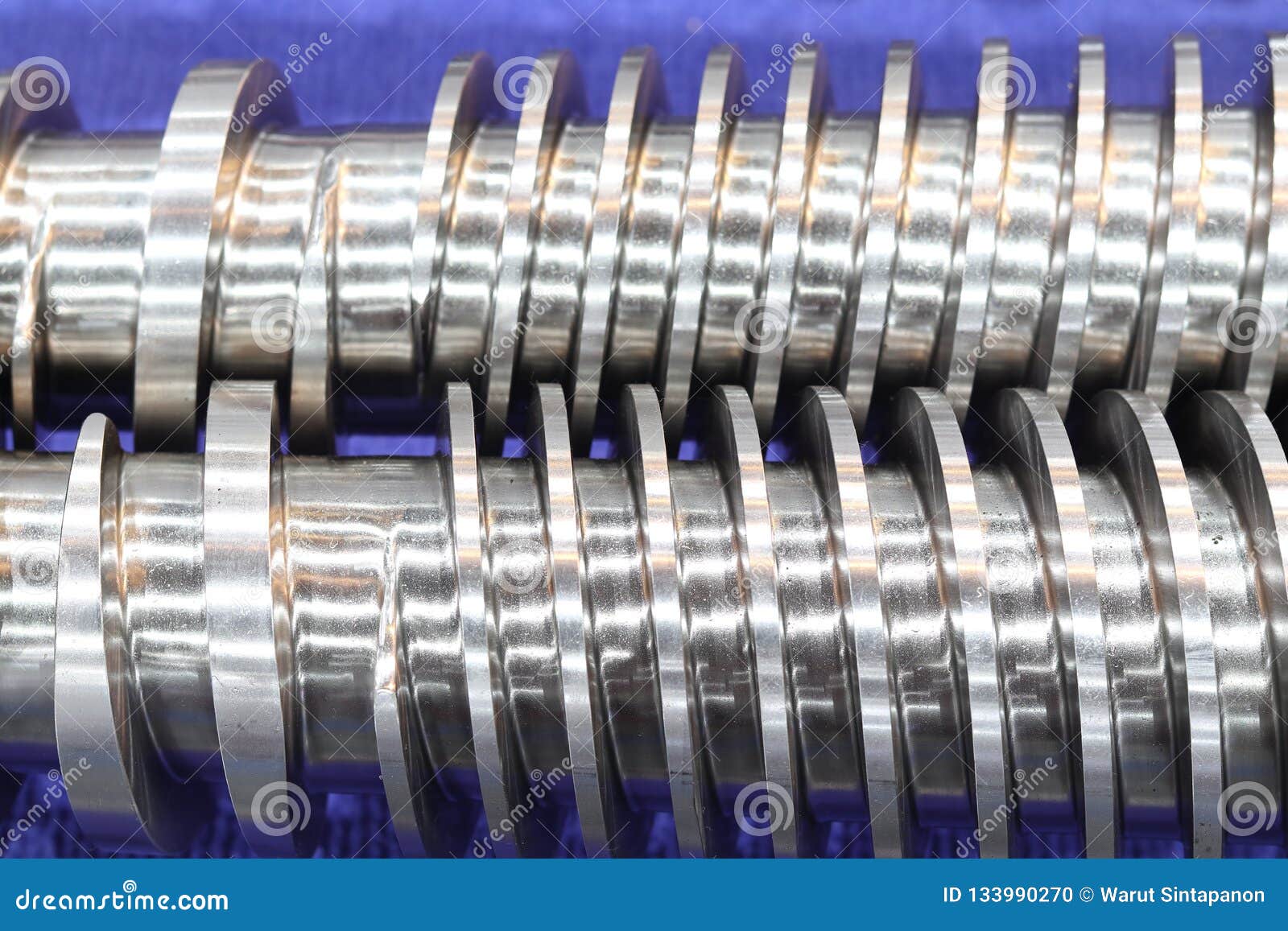 Press Parts for Plastic Injection Machine Stock Photo - Image of ...