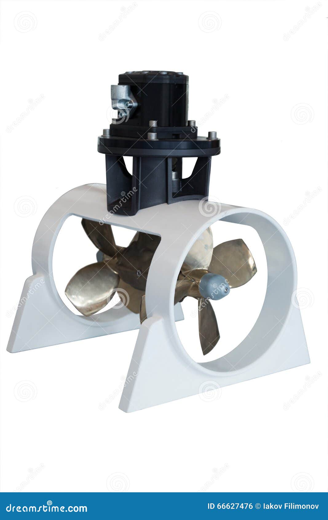 Propeller Isolated on White Background Stock Photo - Image of ...