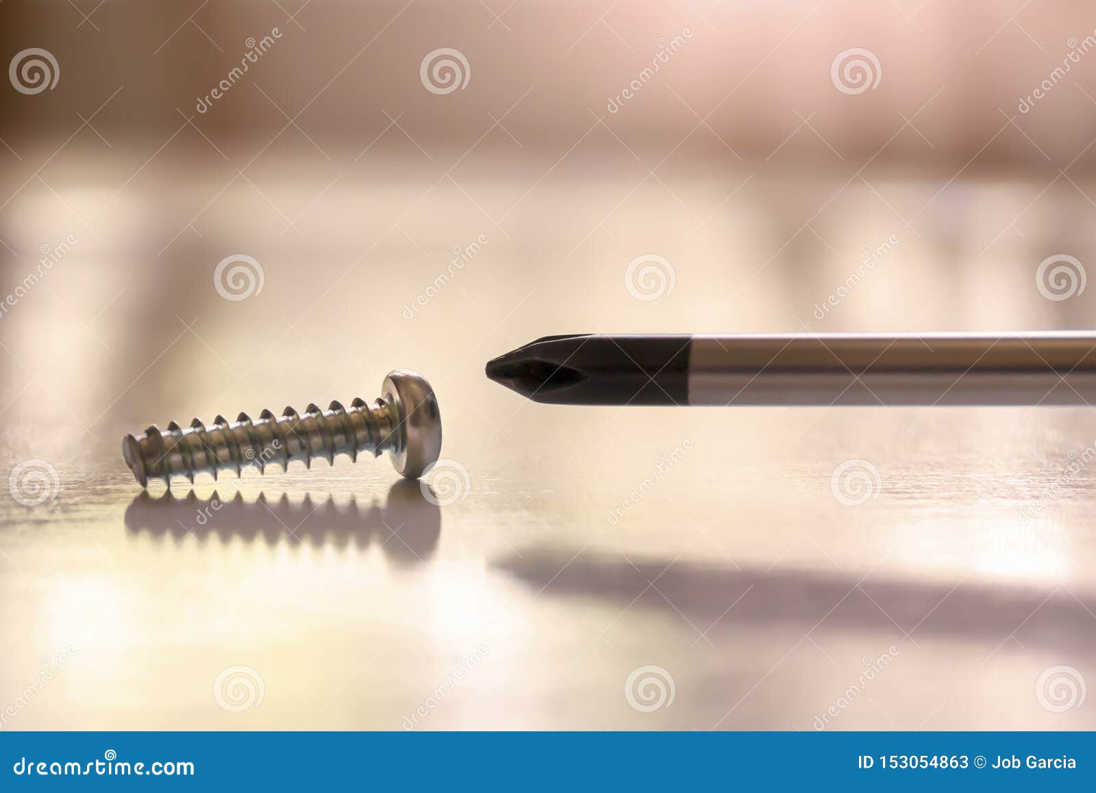 And screwdriver close-up stock image. Image of handle - 153054863