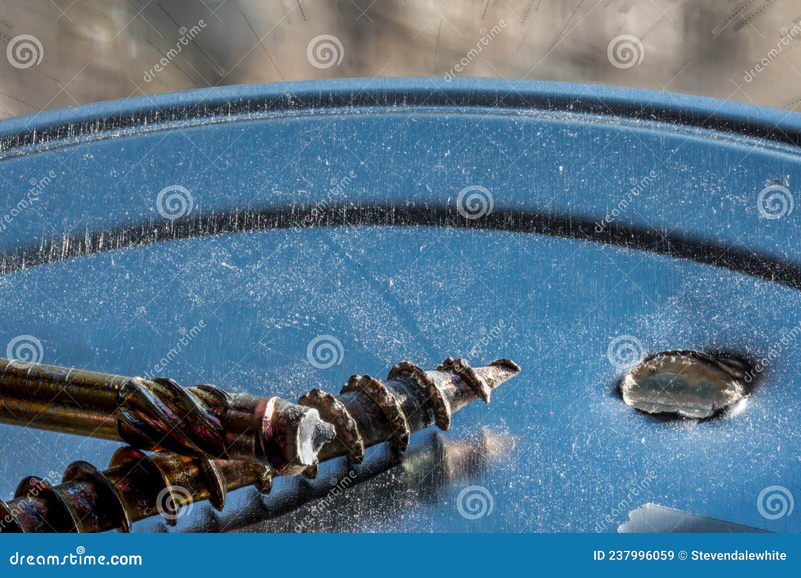 With Sheared Threading after Stress Failure Next To an Intact Example ...