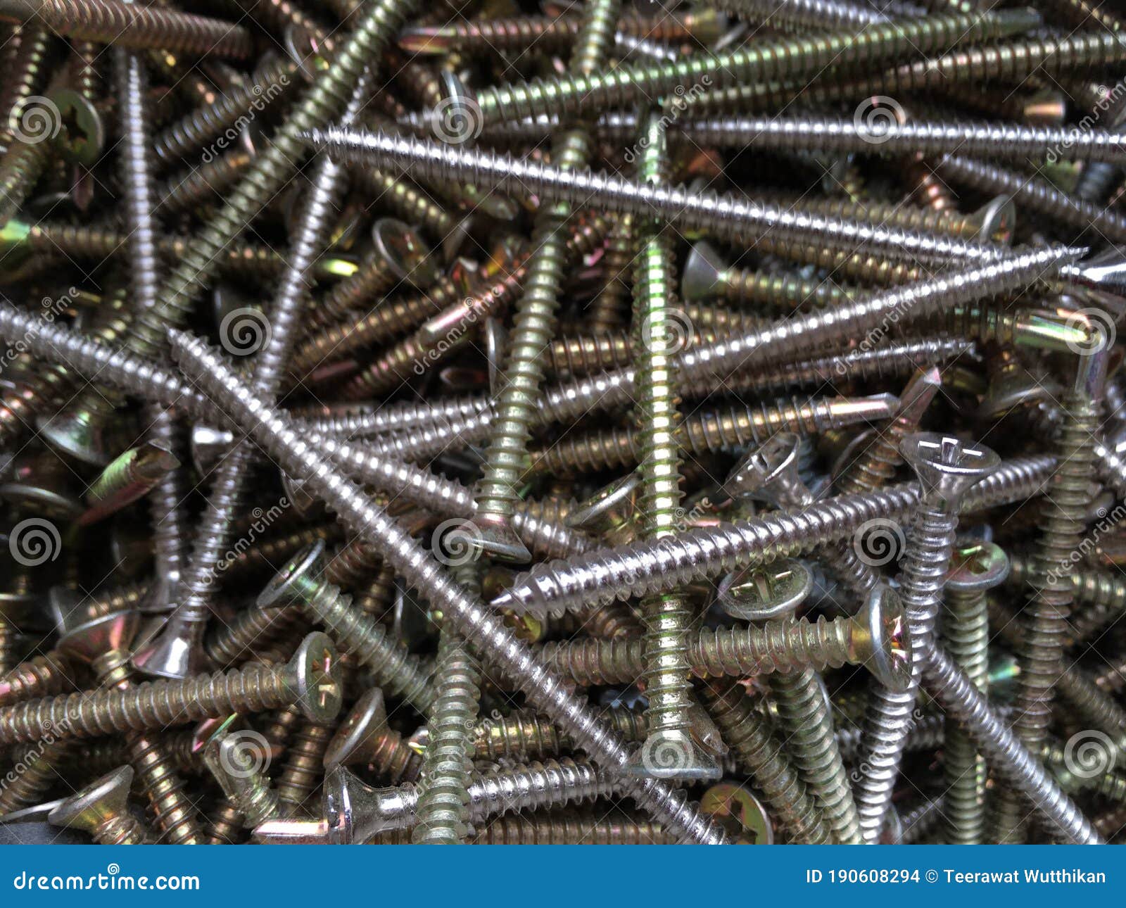 Of Various Sizes Background Stock Photo - Image of small, steel: 190608294