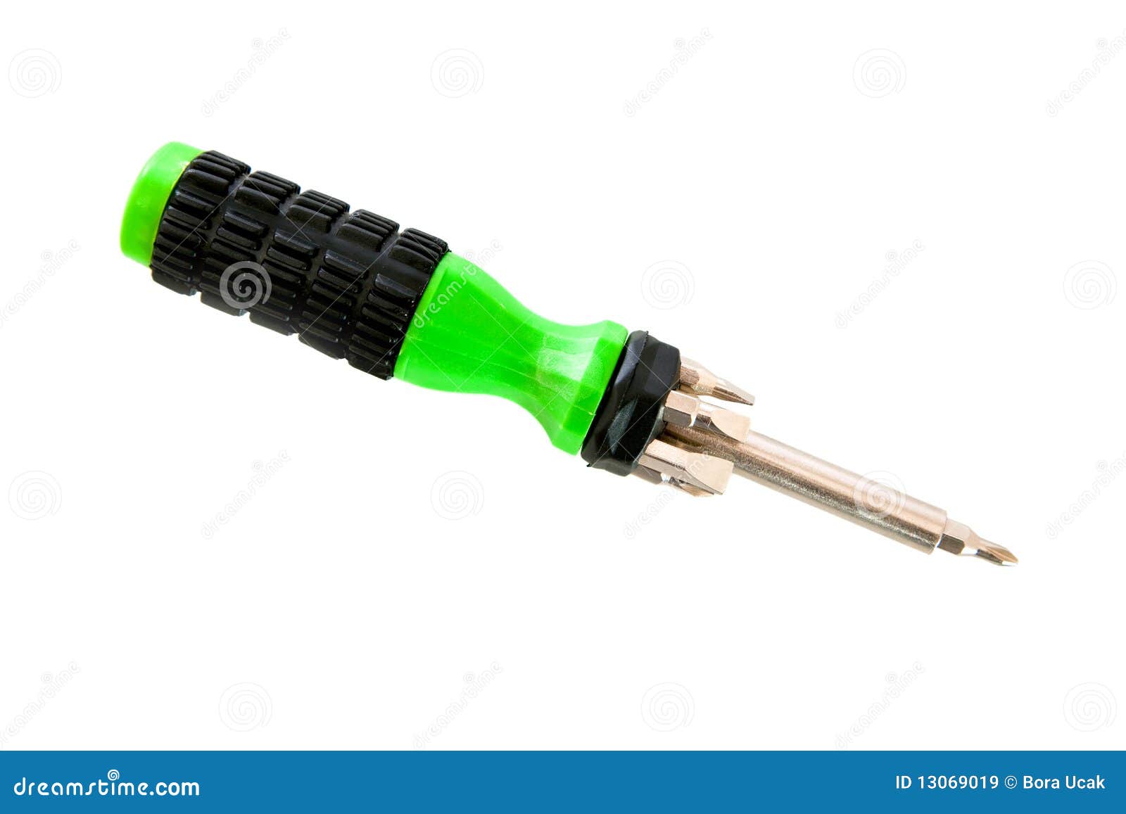 Screwdriver stock image. Image of green, material, white - 13069019