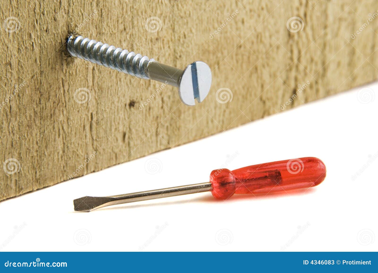 Screwdriver stock image. Image of metallic, construction - 4346083
