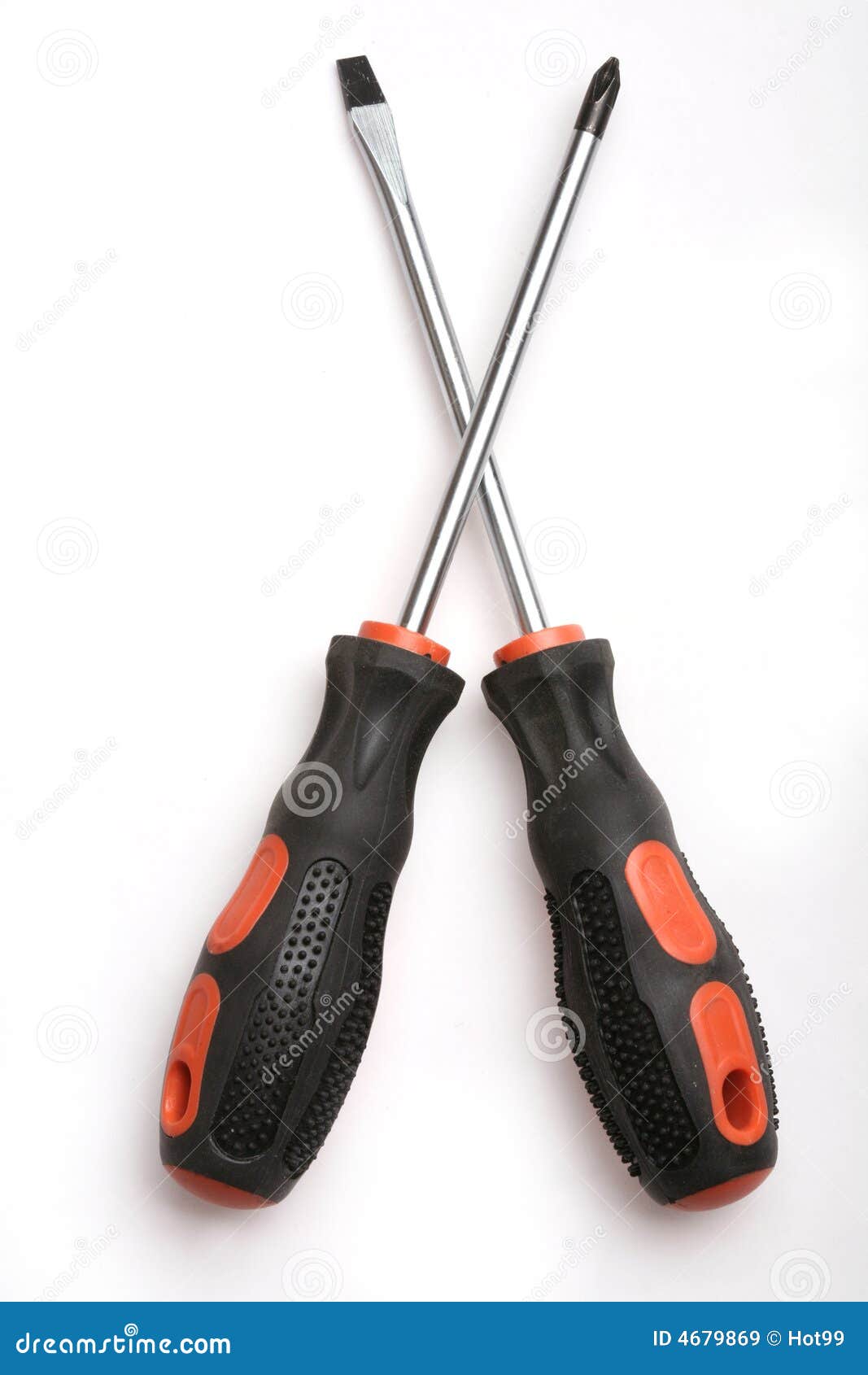 Screwdriver stock image. Image of plastic, ergonomically - 4679869