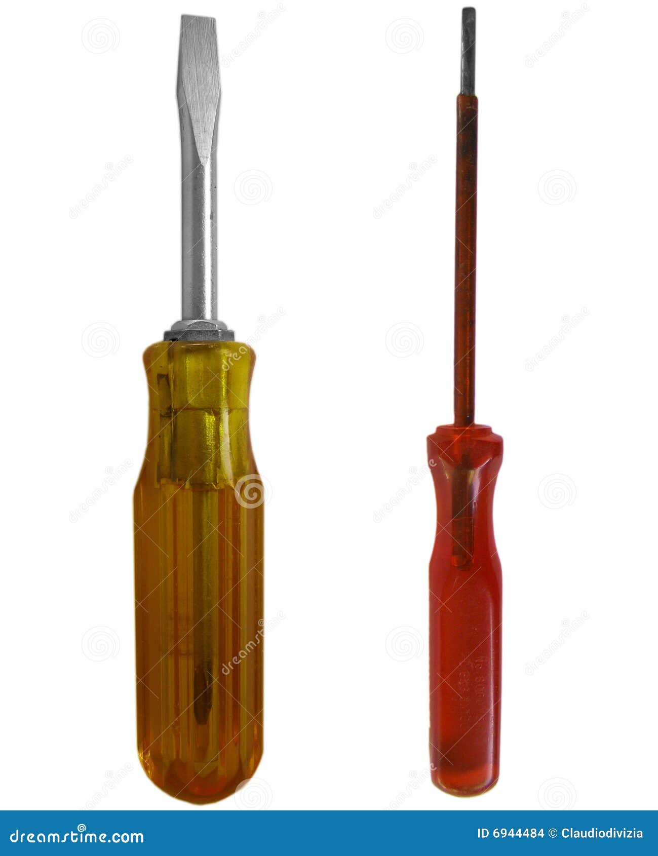 Screwdriver stock photo. Image of work, driver, yellow - 6944484