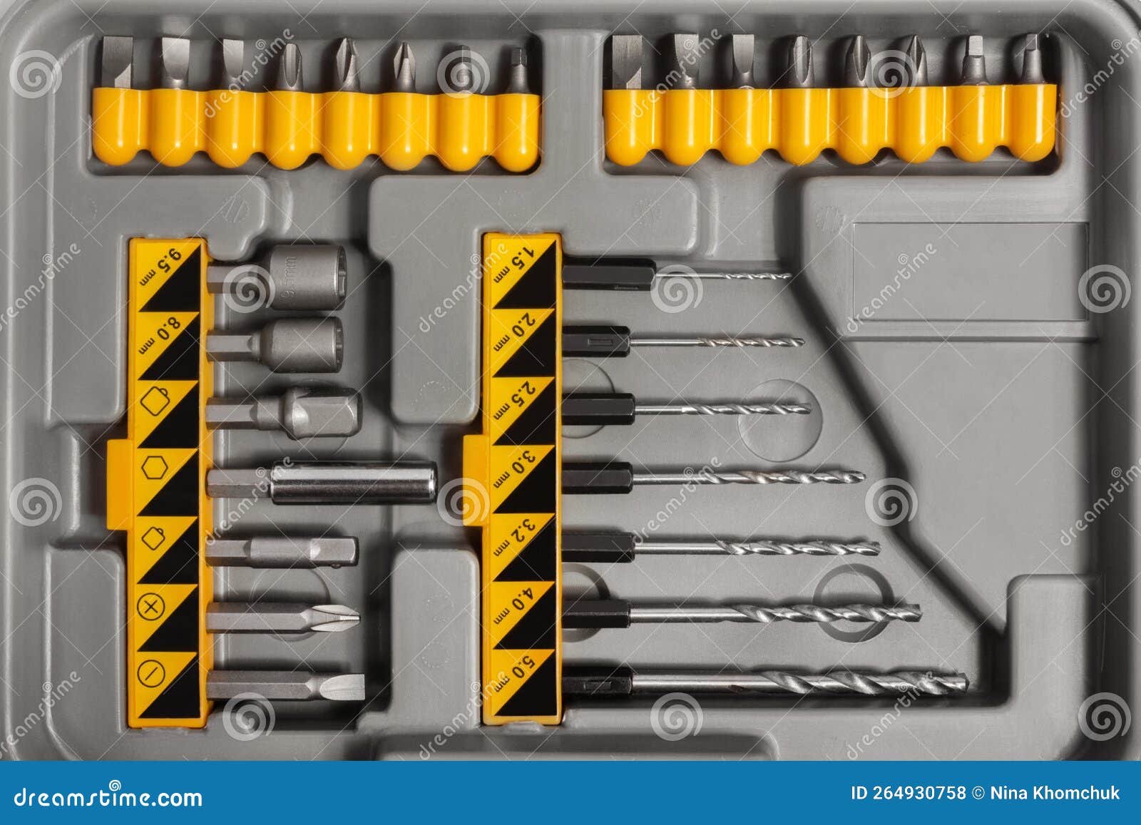 Toolbox With Interchangeable Screwdriver Tips Royalty-Free Stock Photo ...