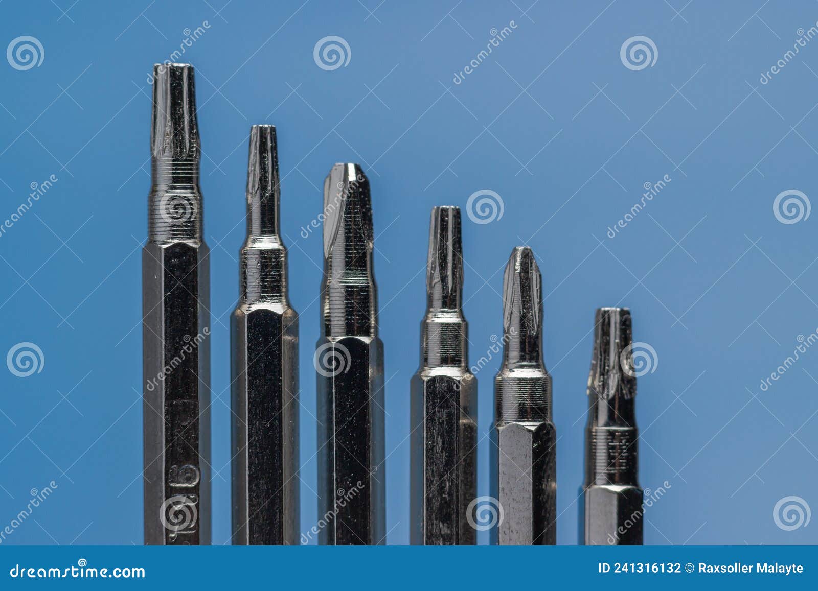 Screwdriver Head Variations Stock Photo - Image of isolated, metal ...