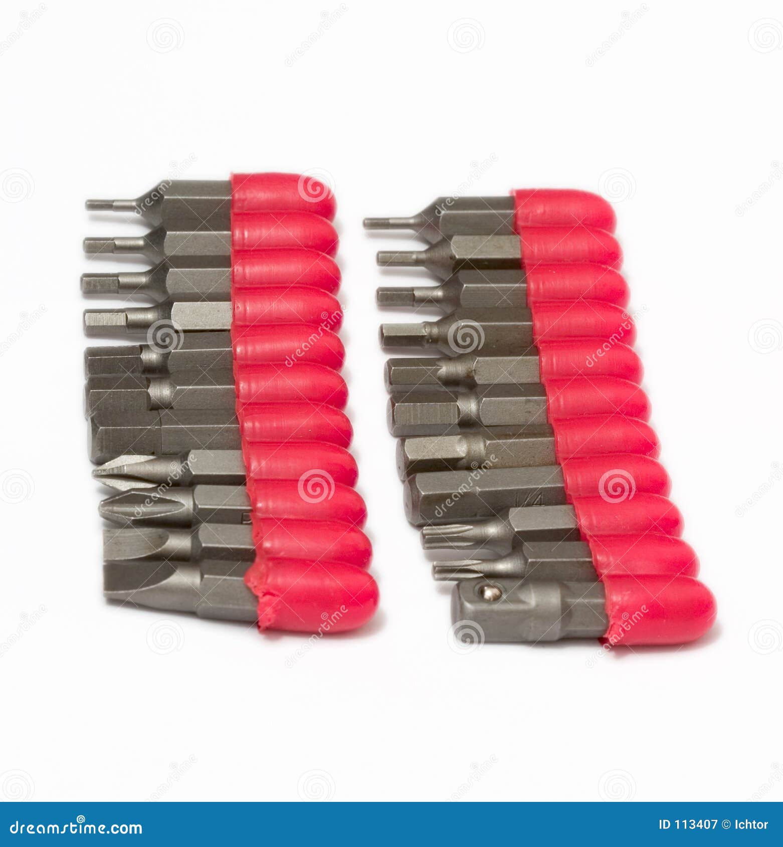 Screwdriver Heads Picture. Image: 113407