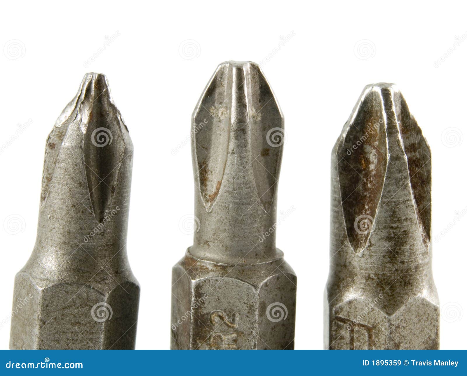 Screwdriver heads3 stock image. Image of work, macro, tool - 1895359