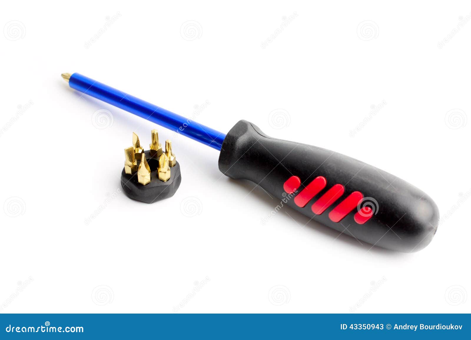 Screwdriver stock image. Image of objects, render, isolated - 43350943