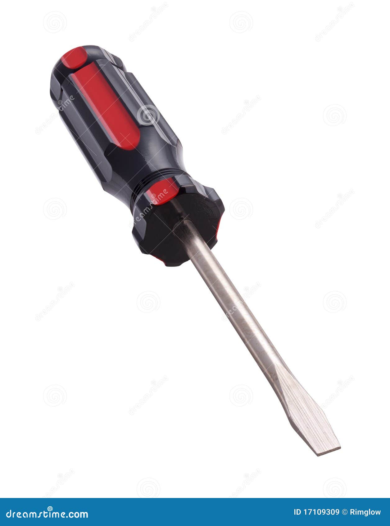 Screwdriver Isolated on White Stock Image - Image of tool, object: 17109309