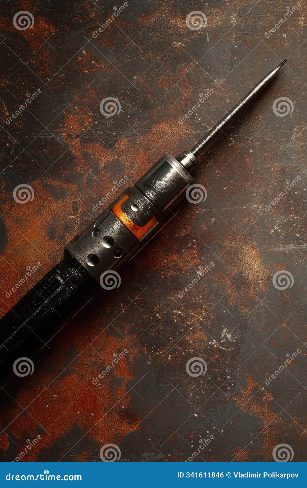 A Screwdriver Lying on a Rusty Surface, Great for DIY or Industrial ...