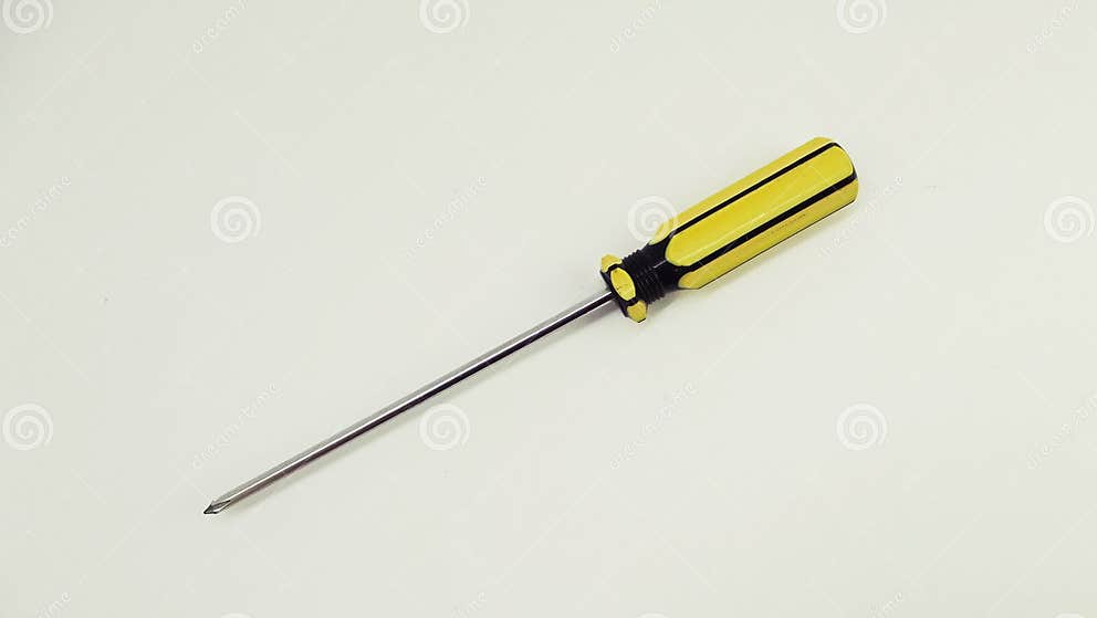 Screwdriver thin. stock photo. Image of blade, object - 103716578