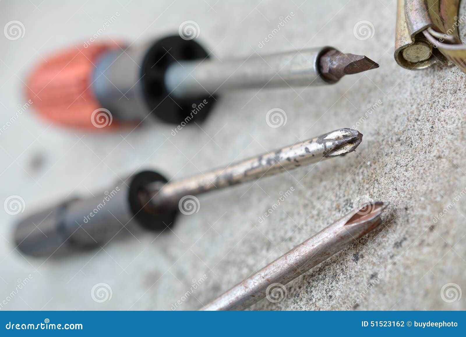 Screwdriver stock photo. Image of power, hardware, skill - 51523162