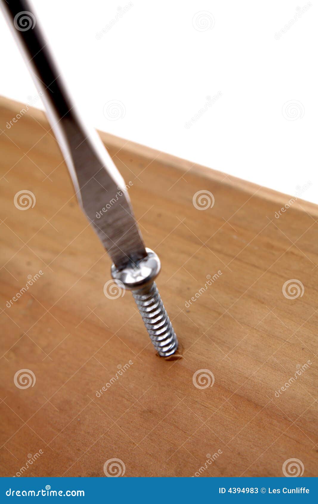 Screwdriver turning stock image. Image of carpentry, tools - 4394983