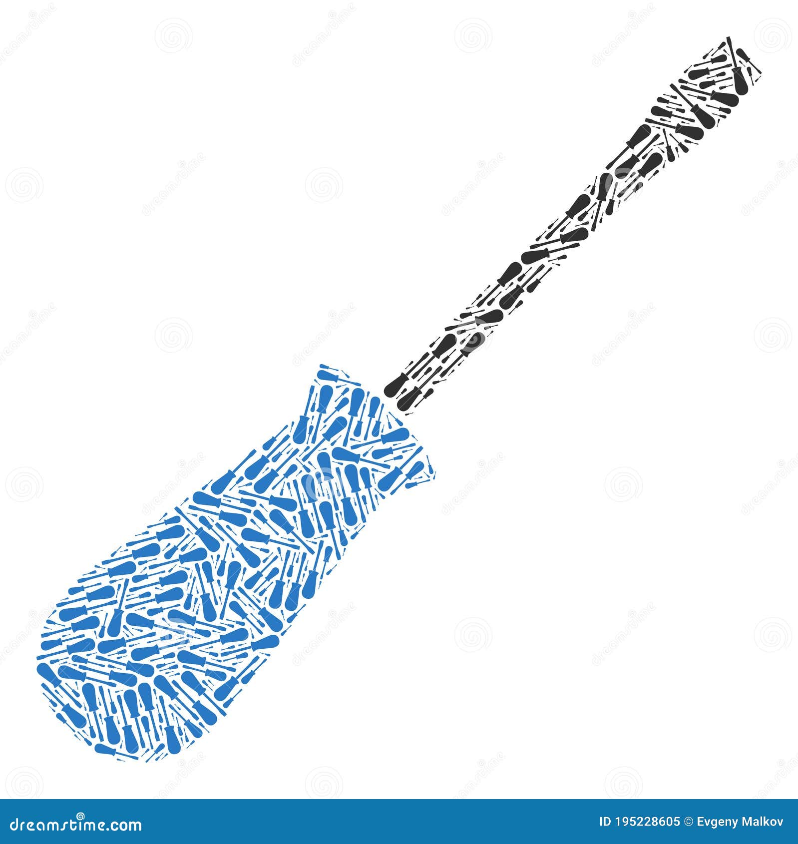 Screwdriver Vector Collage of Self Recursion Icons Stock Vector ... Screwdriver Vector Collage of Self Recursion Icons Stock Vector ...