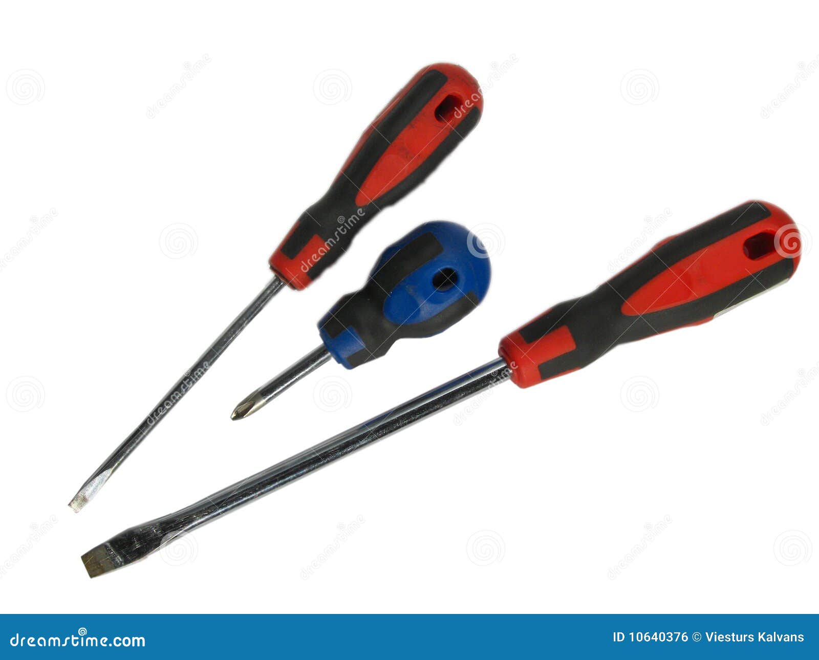 Screwdrivers stock photo. Image of plastic, tool, cross - 10640376