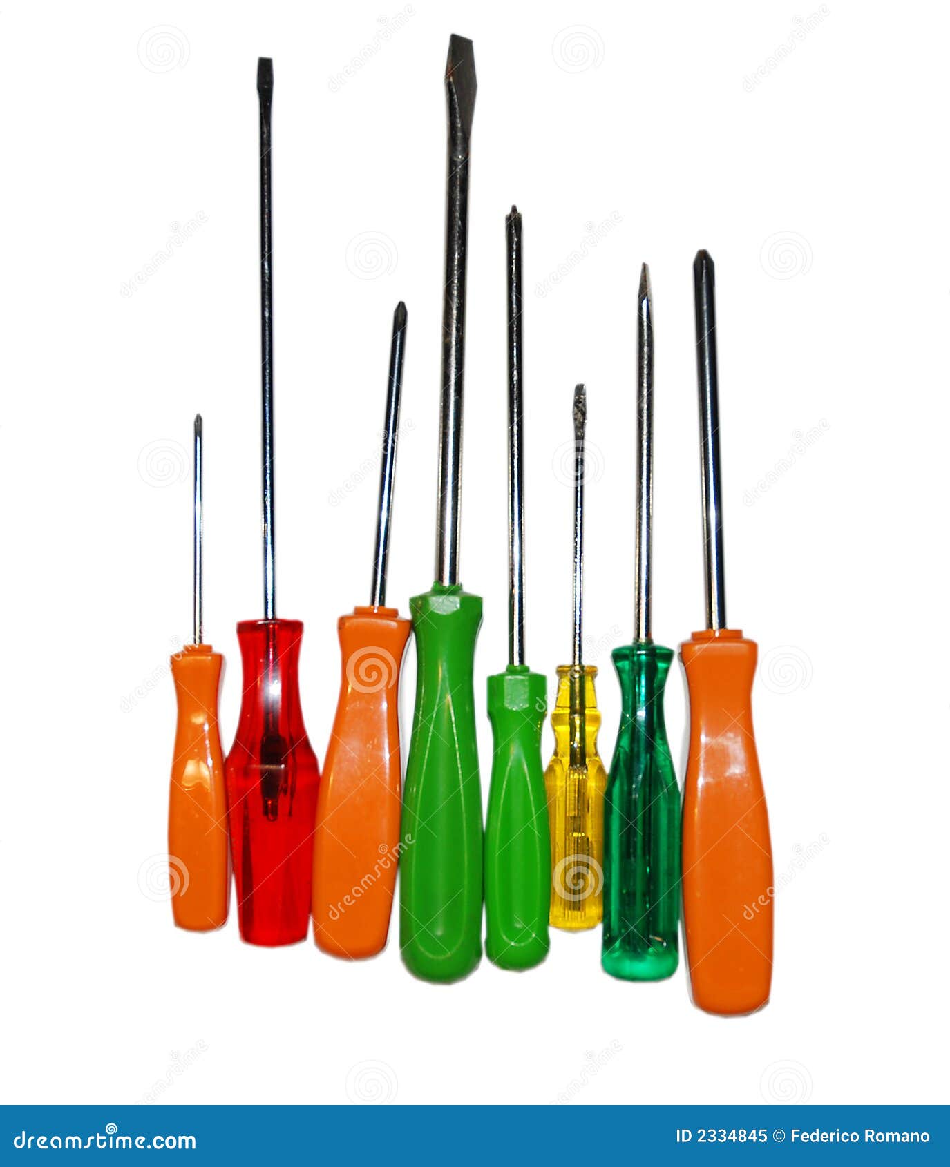 Screwdrivers stock image. Image of metal, repair, pointed - 2334845