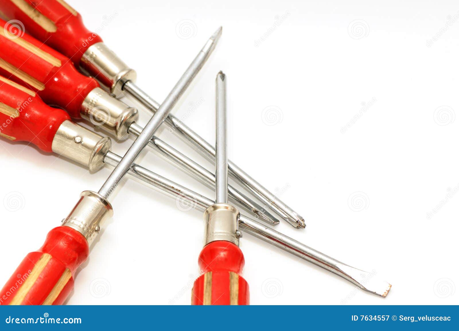 Screwdrivers stock image. Image of builder, repairing - 7634557