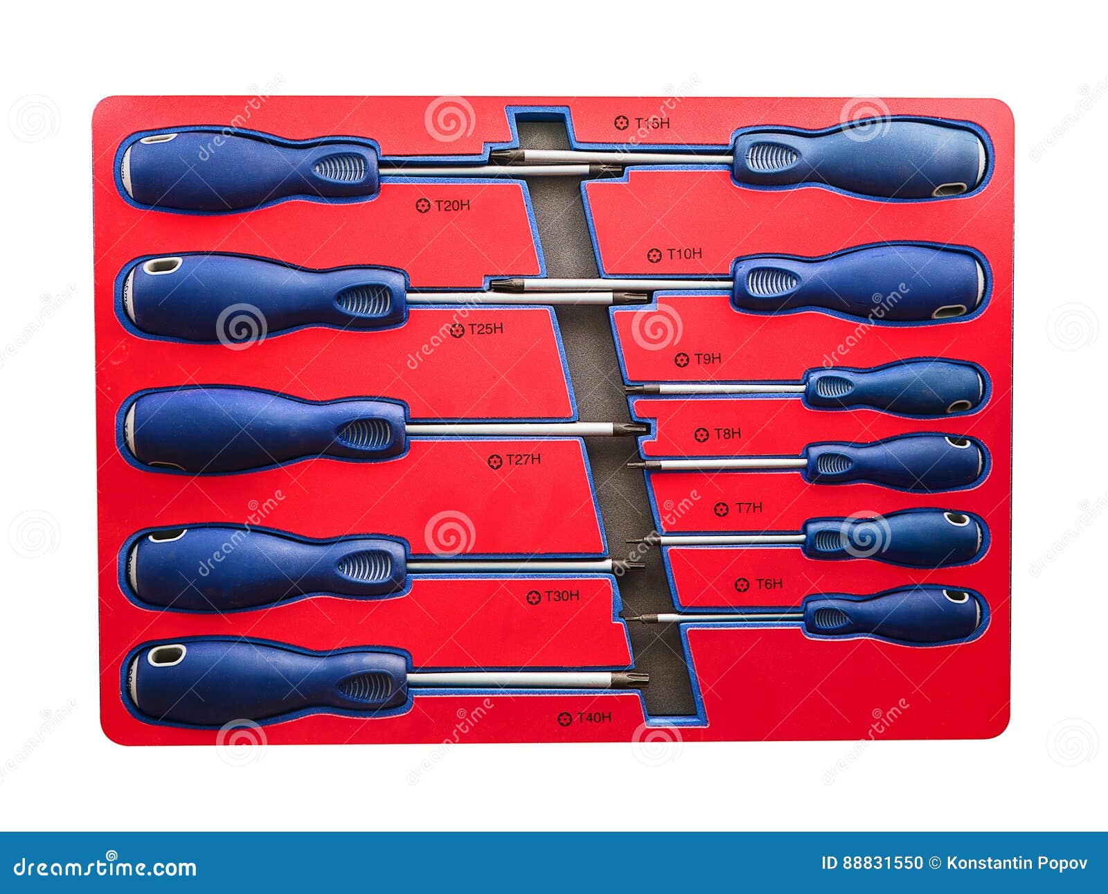 Screwdrivers of the Type TORX Stock Photo - Image of stainless ...