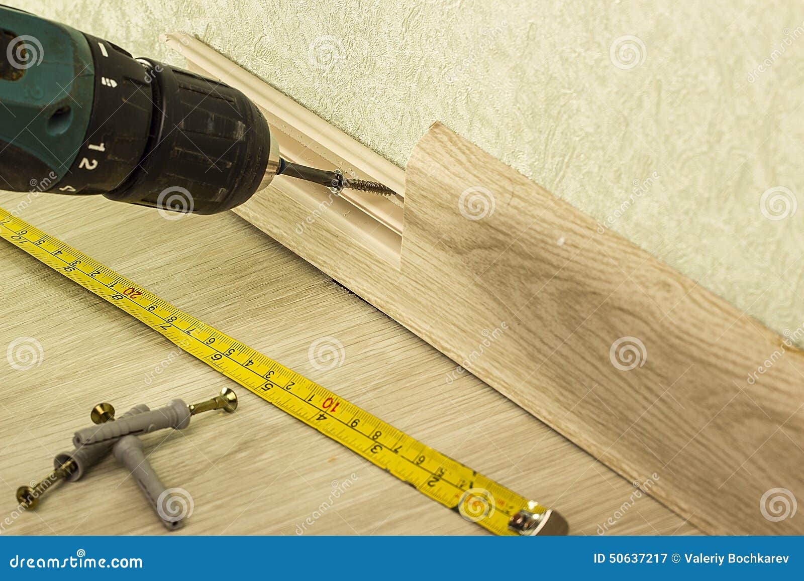 Screwing Chipboard stock image. Image of assembling, craft - 50637217