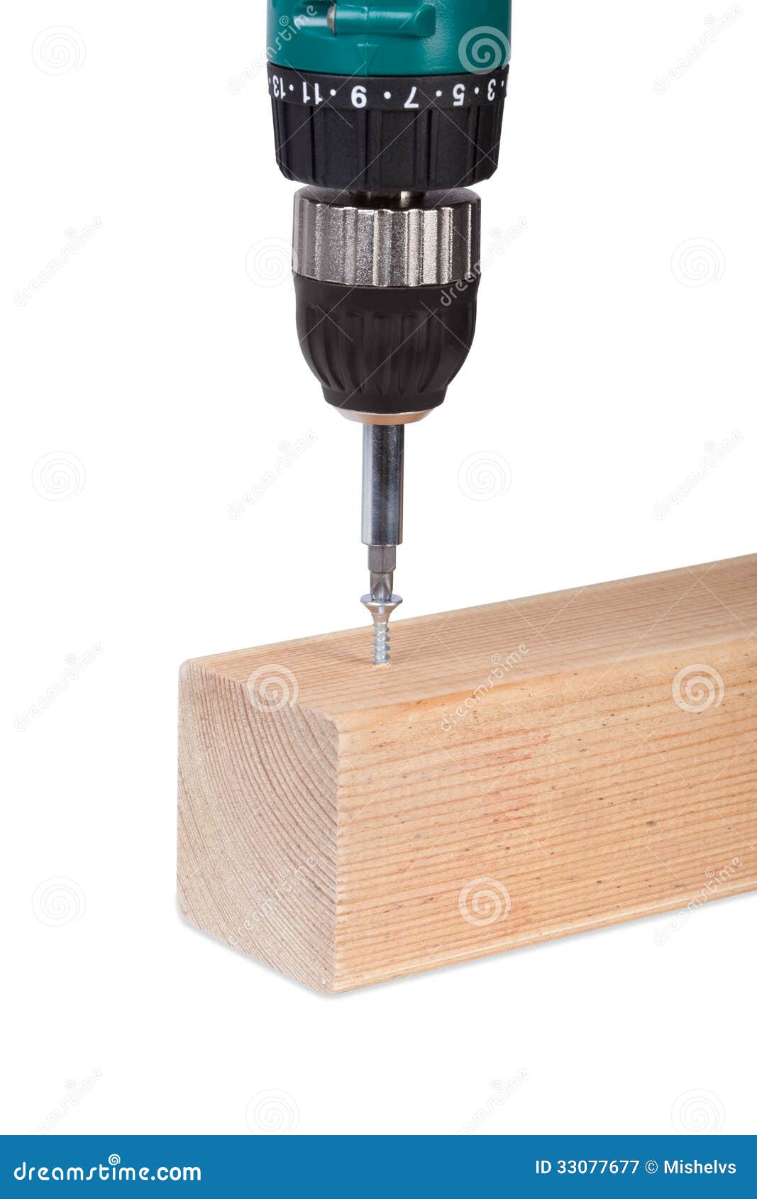 Screwing in stock image. Image of threaded, layers, plank - 33077677