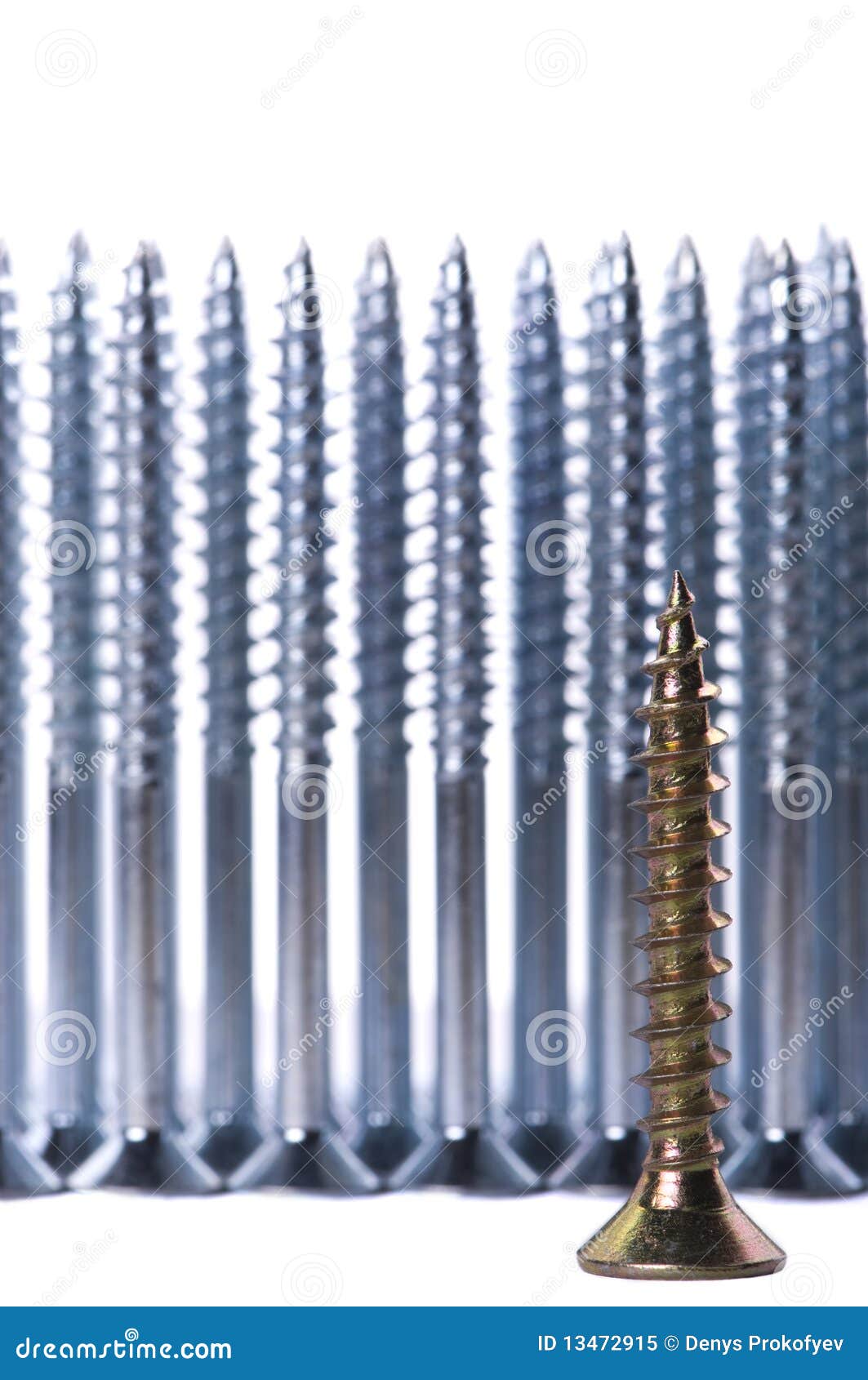 Screws stock image. Image of hardware, leading, bright - 13472915