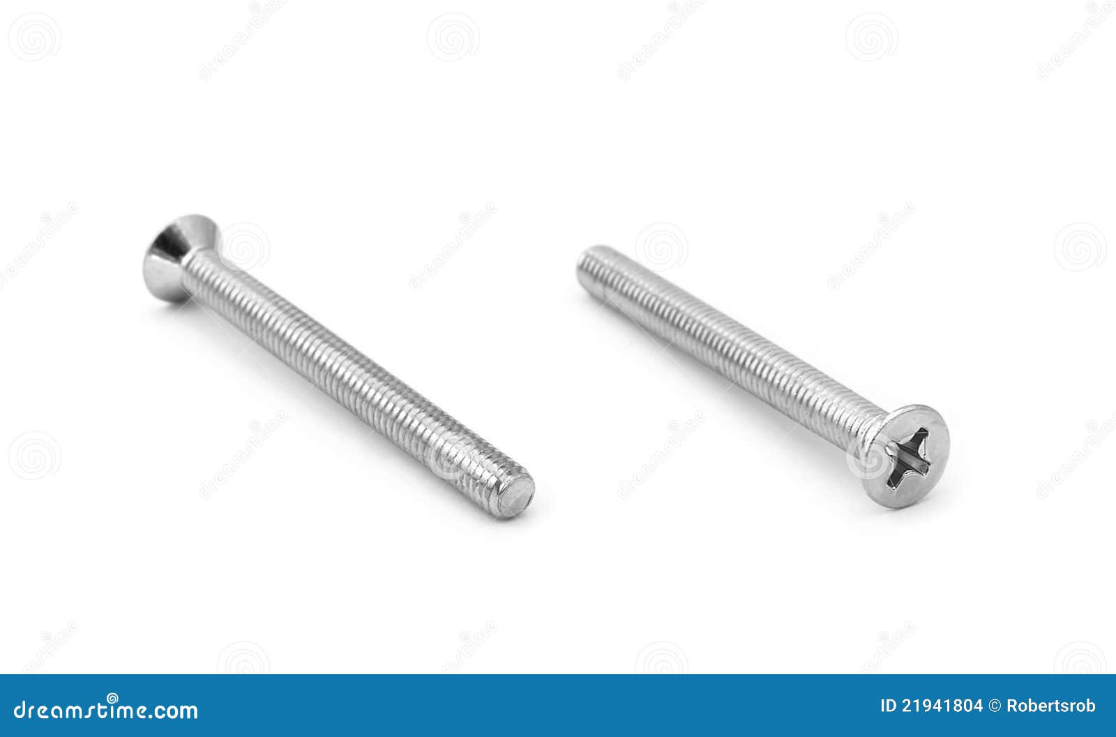 Screws stock photo. Image of chrome, large, single, zinc - 21941804