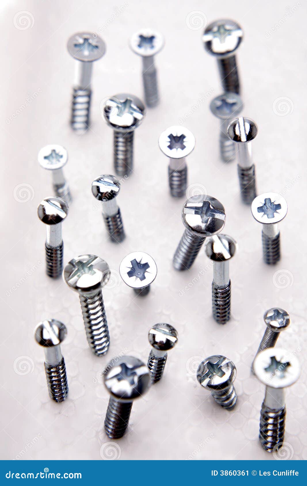 Screws stock image. Image of studio, screws, objects, still - 3860361