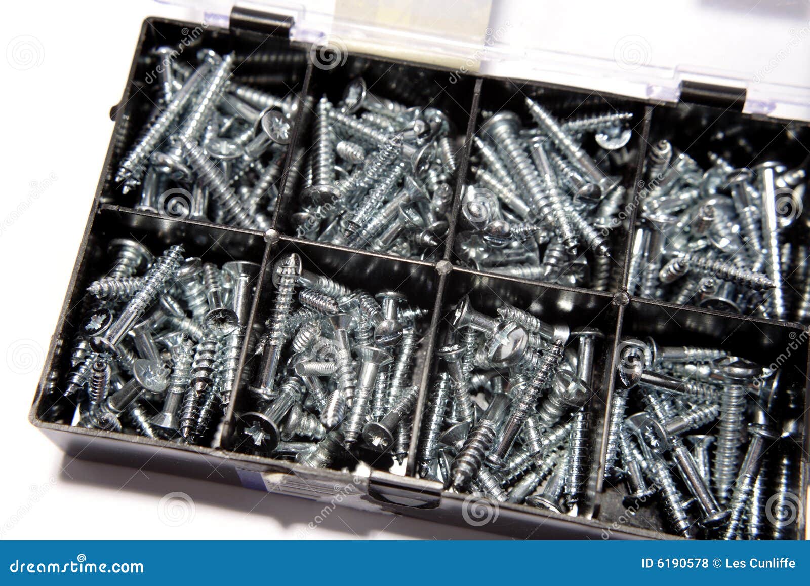 Screws stock photo. Image of shiny, construction, studio - 6190578
