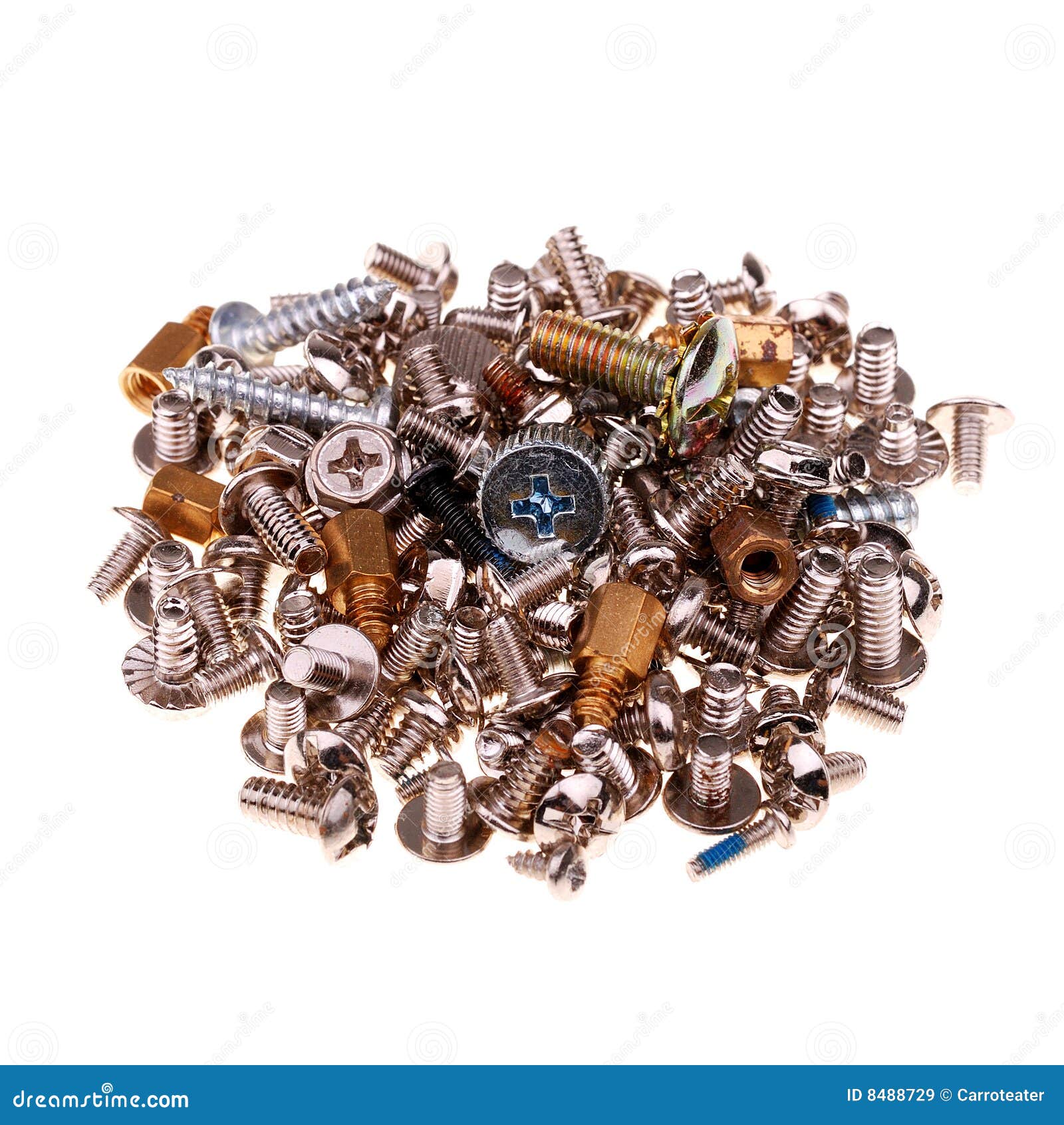 Screws stock image. Image of group, iron, hardware, metal - 8488729