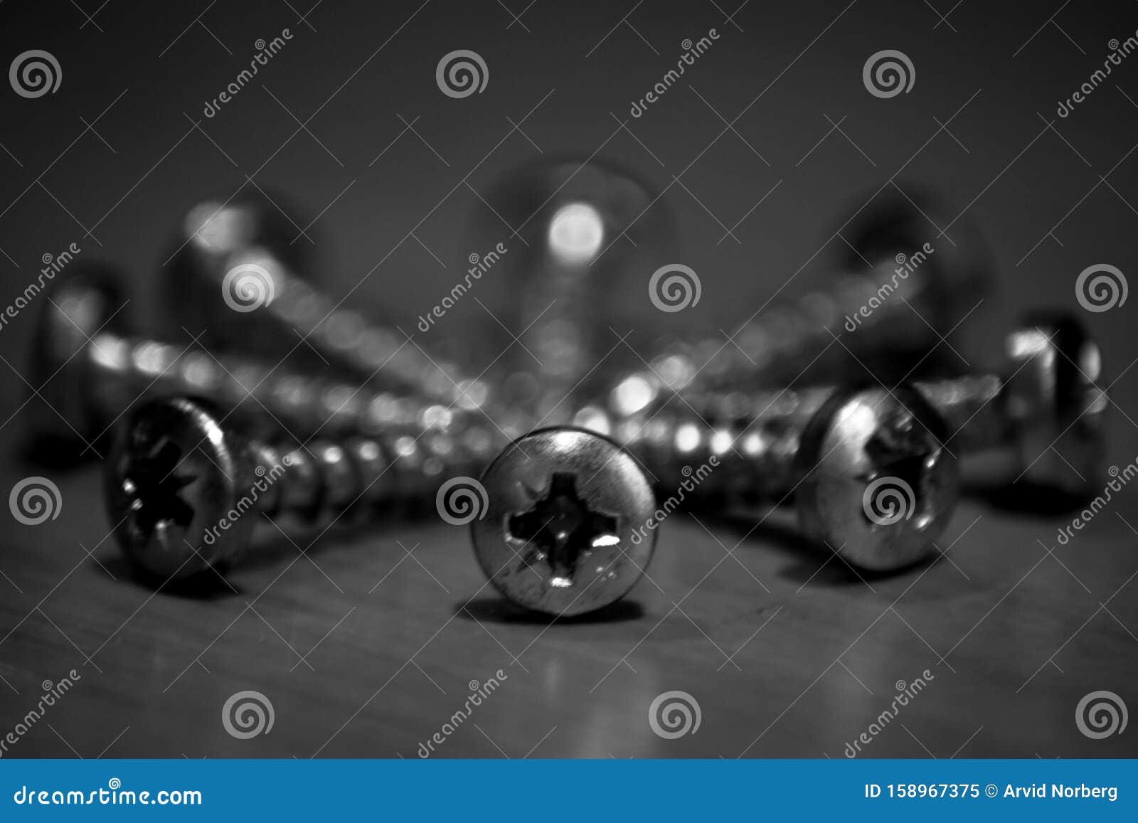 Screws Arranged in a Circle Stock Image - Image of screws, texture ...