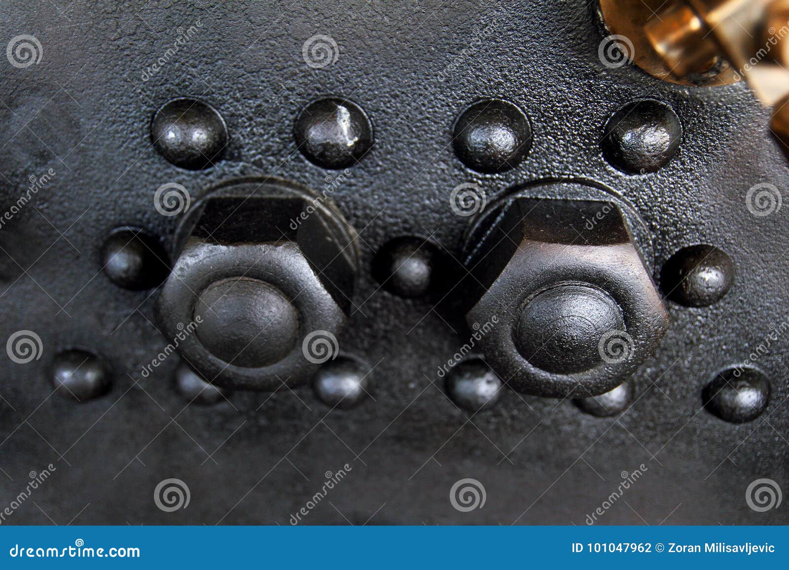 Screws As Part of the Steam Engine Stock Photo - Image of fossil ...