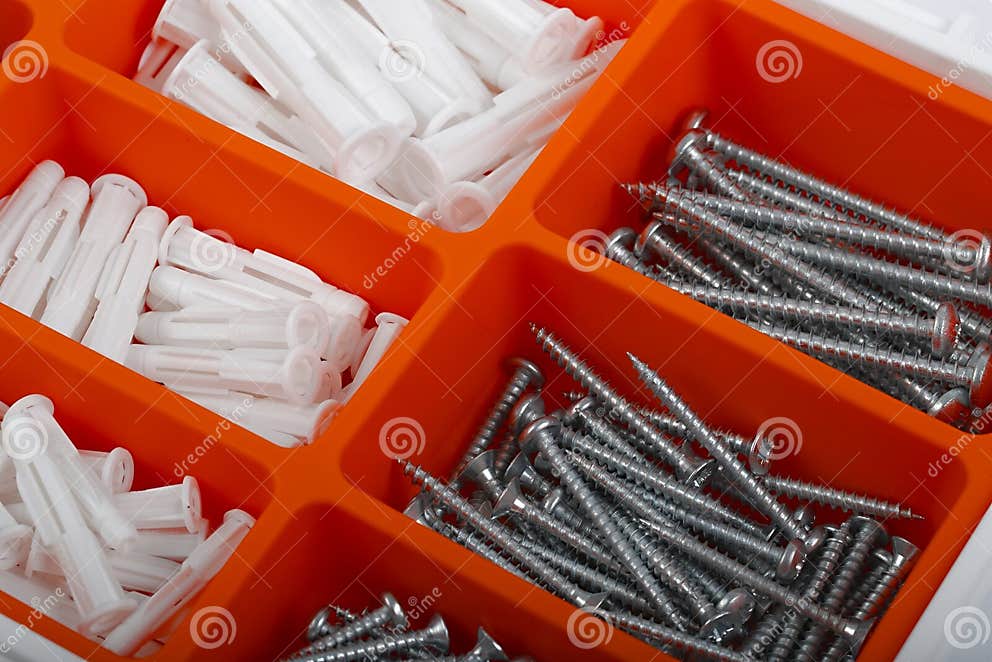 Screws stock image. Image of plug, small, screws, carpenter - 46914621