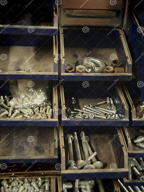 Screws for Fastening or Mounting Objects Stock Photo - Image of loss ...