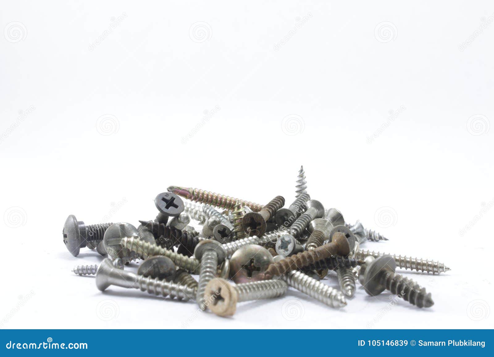 Screws, Nuts, Bolts and Nails Stock Image - Image of machine, fastener ...